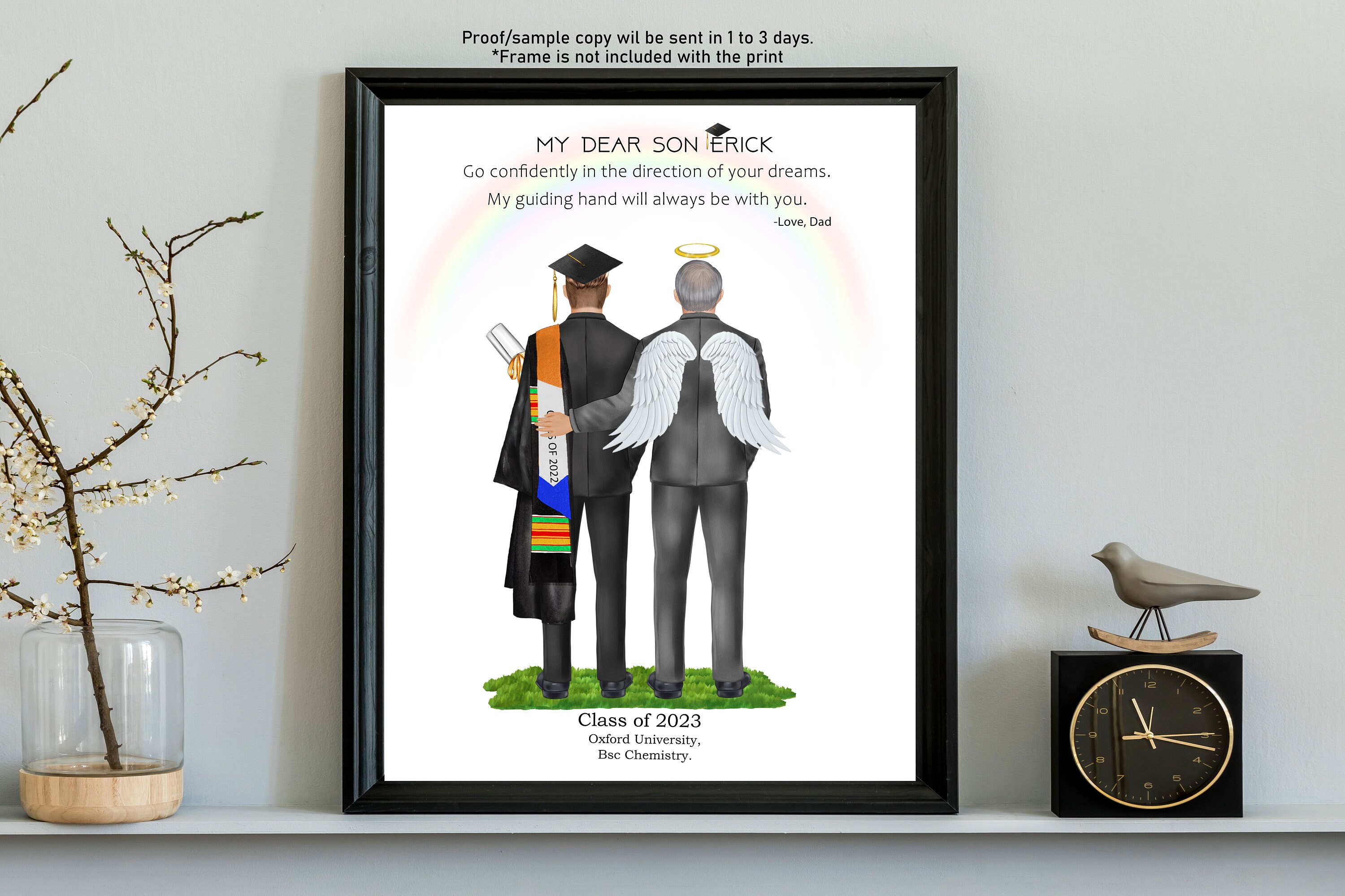 Graduation Gift for Male Graduation Memorial Graduation - Etsy