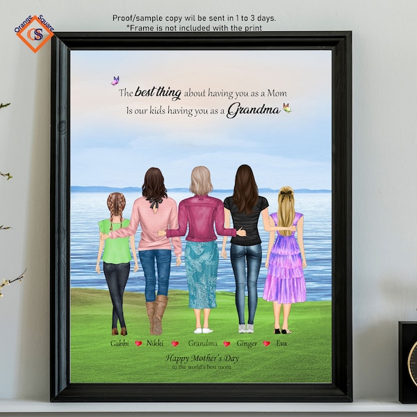 Three Generations - Etsy