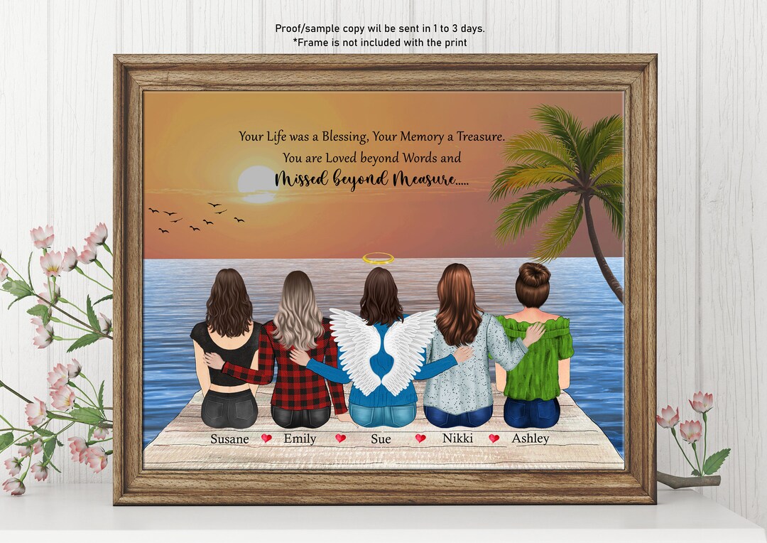 Loss of Sister Gift, Sister Memorial Gift, Sympathy Gift, Sister ...