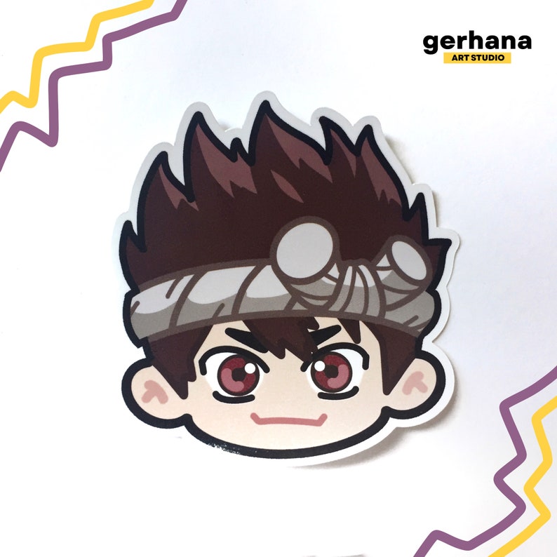 Dr Stone Chibi Sticker Senku Kohaku Gen Chrome Suika | Etsy