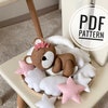 Cute Crane Bird Pdf Pattern Felt Animals Ornament Plush Pattern Birds ...