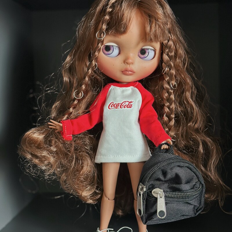 Blue Hair Doll - Etsy