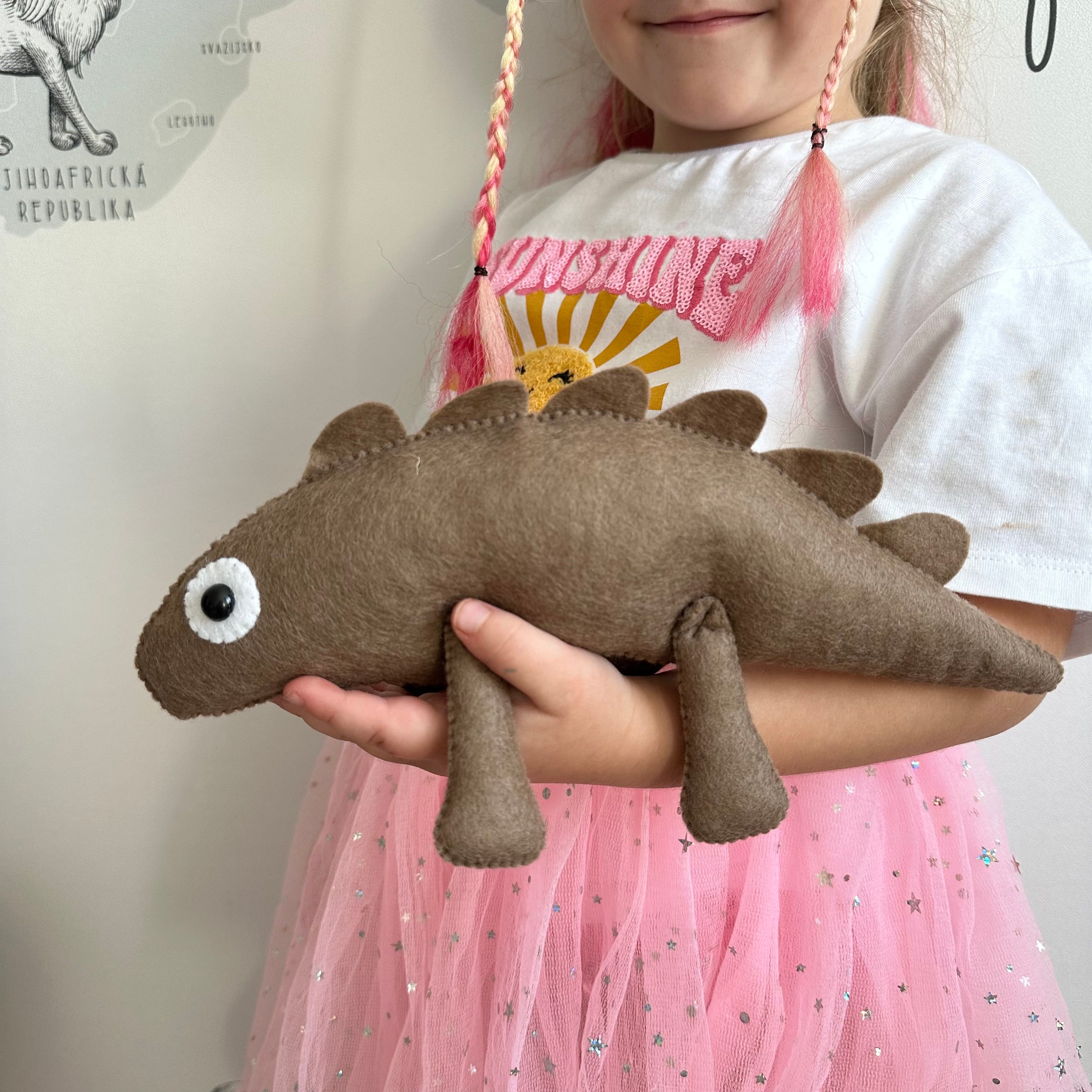 Lizard Plush Sewing Pattern Felt Animal Ornament Kawaii Plush - Etsy