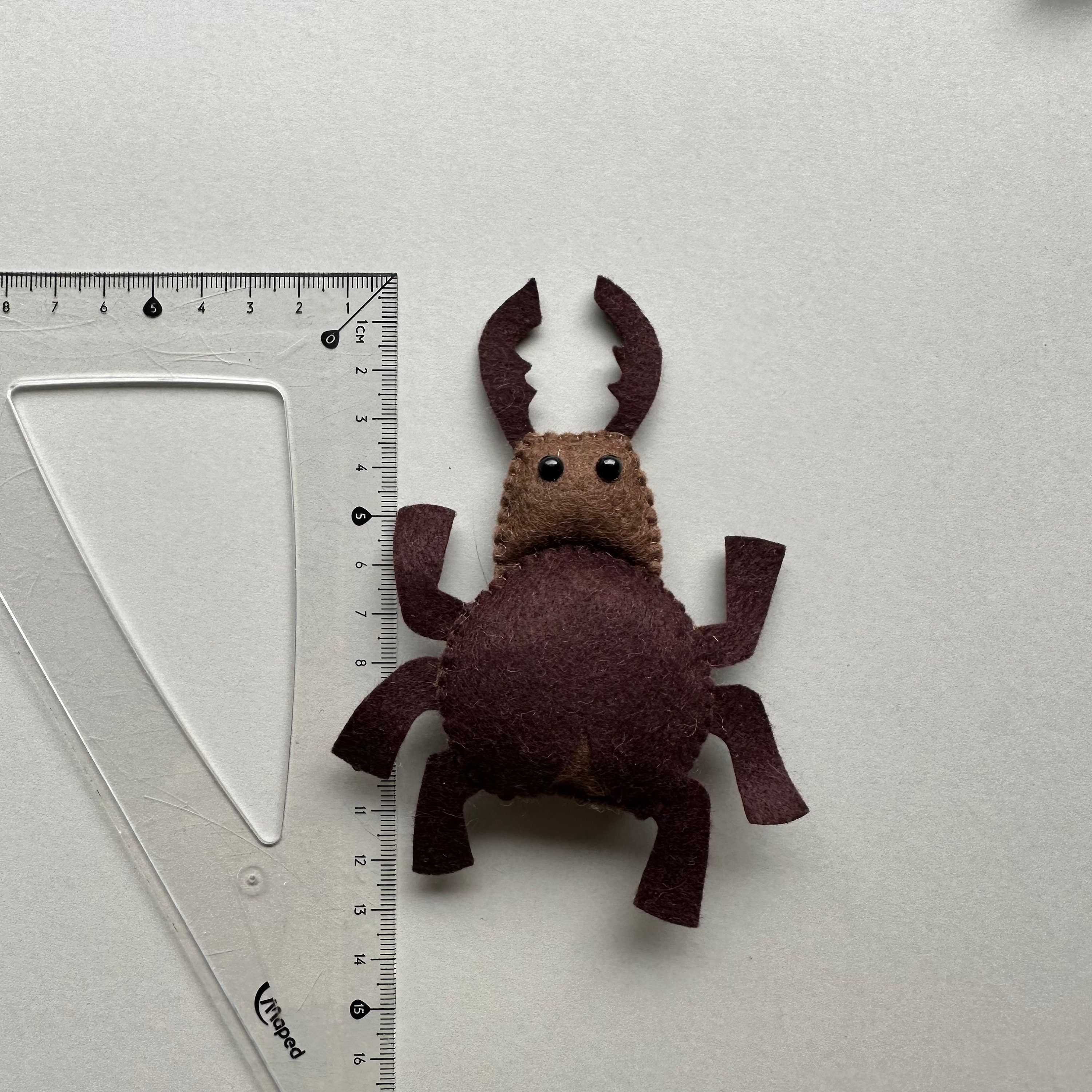 Set of 5 Pdf Pattern Insects Ornament Felt Garden Animals Plushie ...