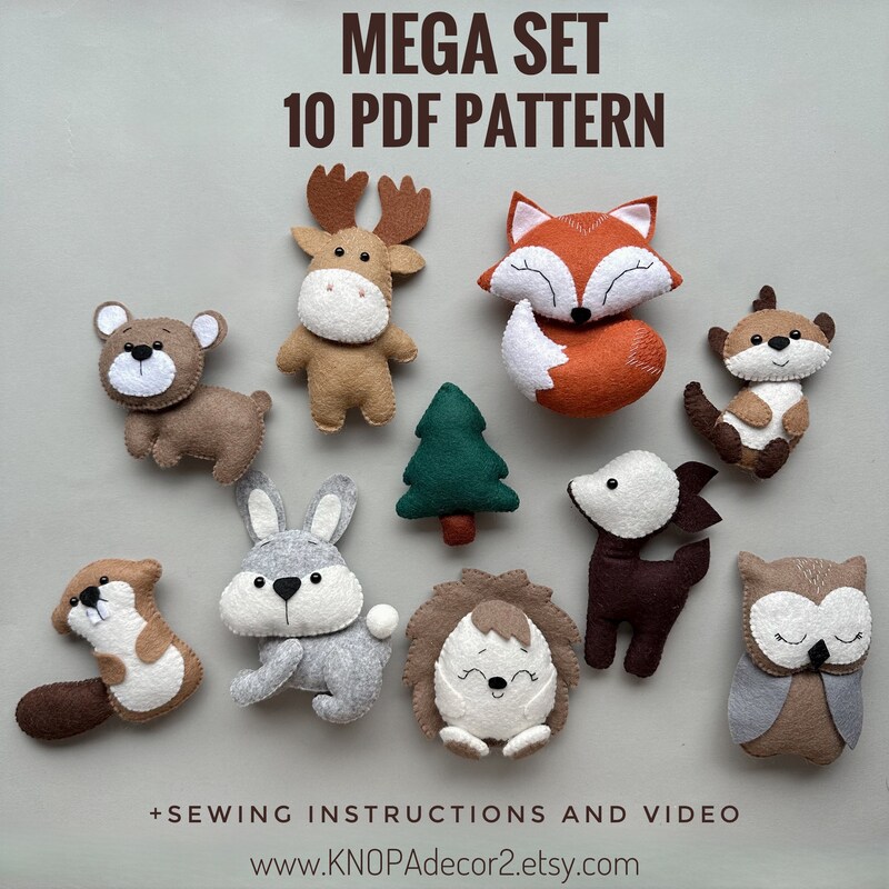 Felt Plushie - Etsy