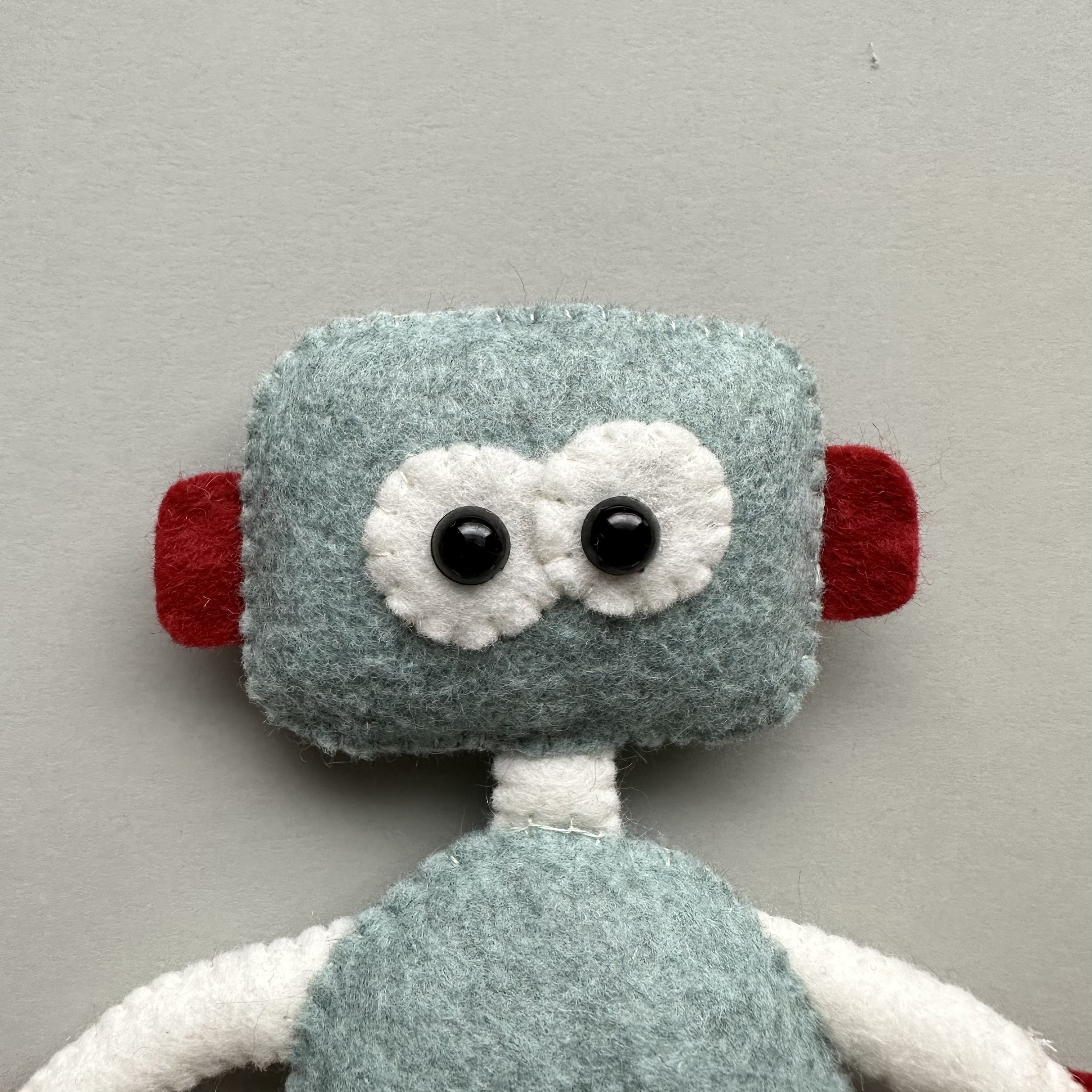 Robot Toy Felt Sewing Pdf Pattern How to Made Stuffed Toy Handmade ...