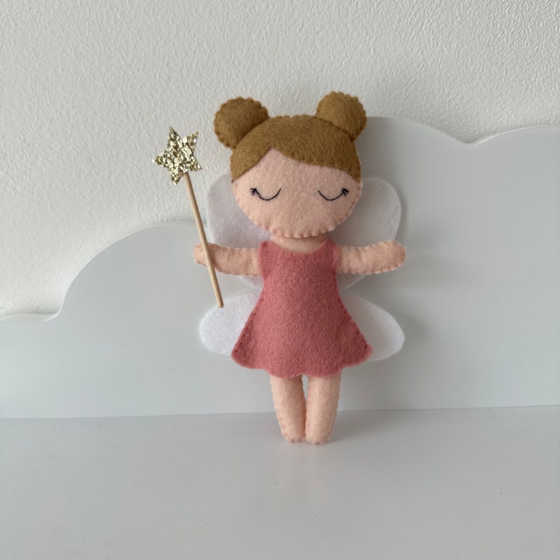 Set of 3 Pdf Pattern Tooth Fairy Handmade Felt Tooth Bag Ornaments ...