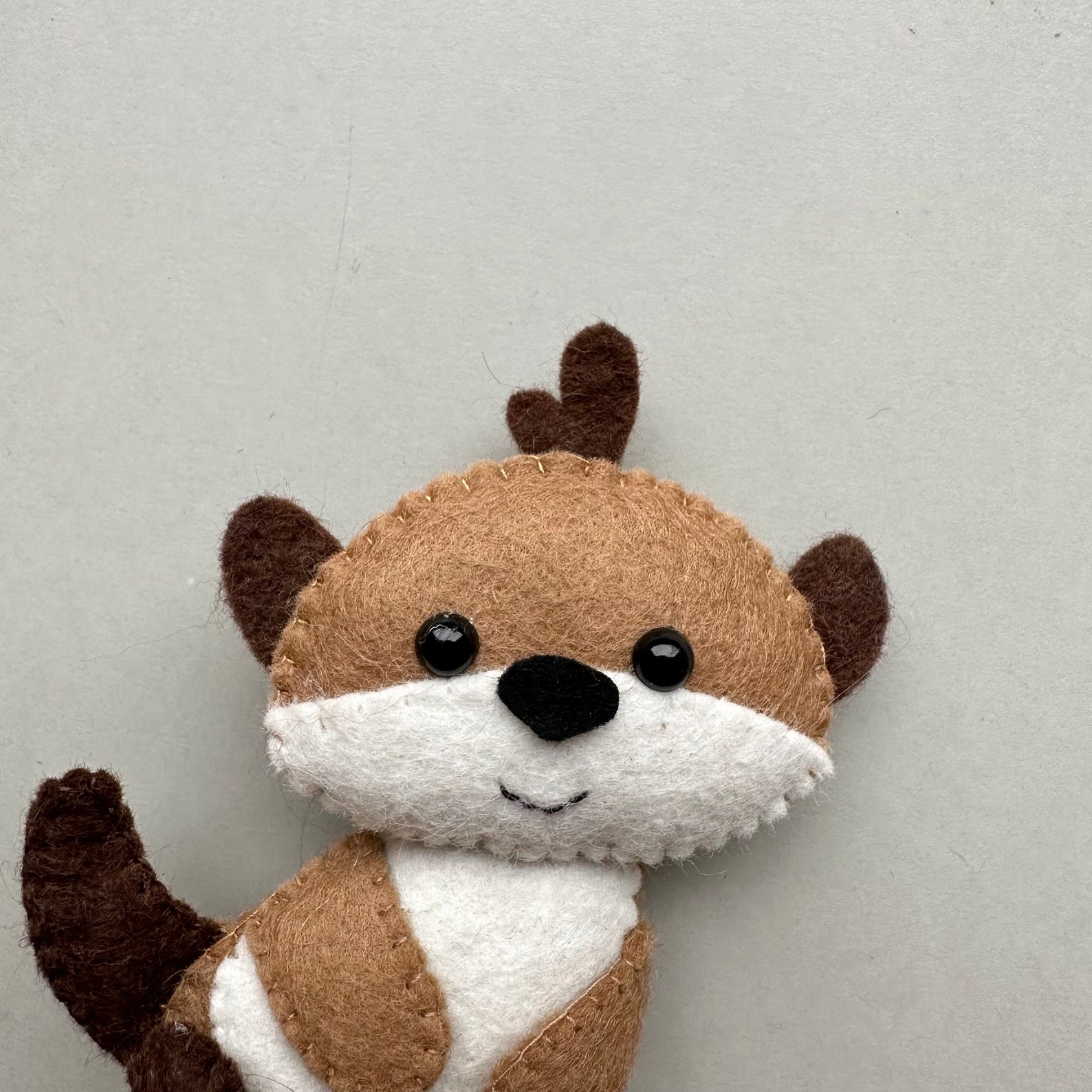 Otter Ornament Felt Sewing Pdf Pattern Otter Plush Funny Ornament ...