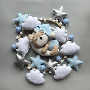 Baby Mobile Pattern Bear Plush Woodland Animals Set of 4 Pdf Plushie ...