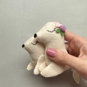 Seal Plush Pattern Felt Sewing Ornament Under the Sea Felt Animals ...