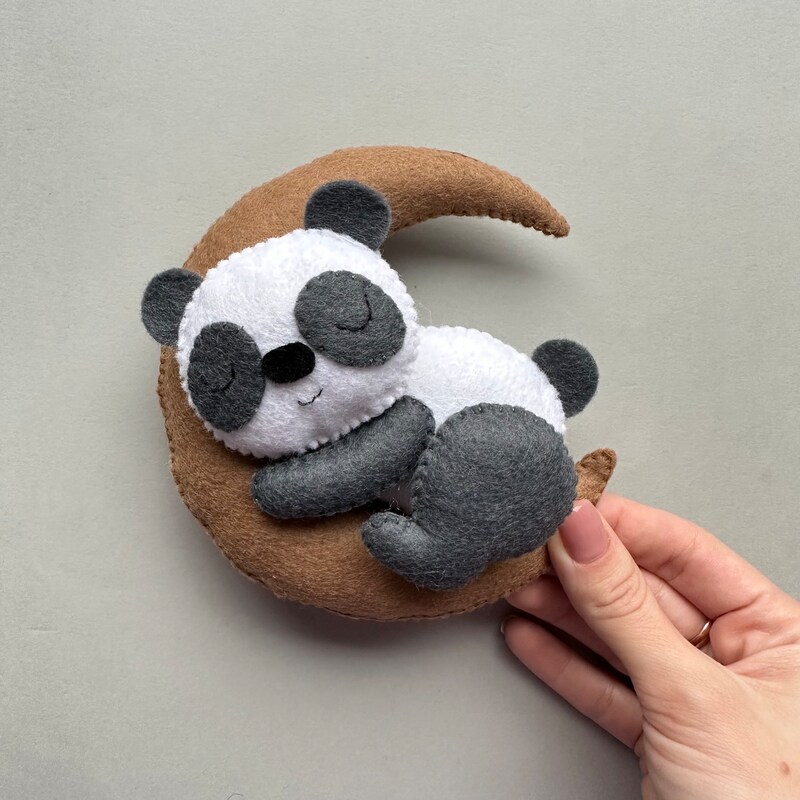 Felt Panda Pattern - Etsy