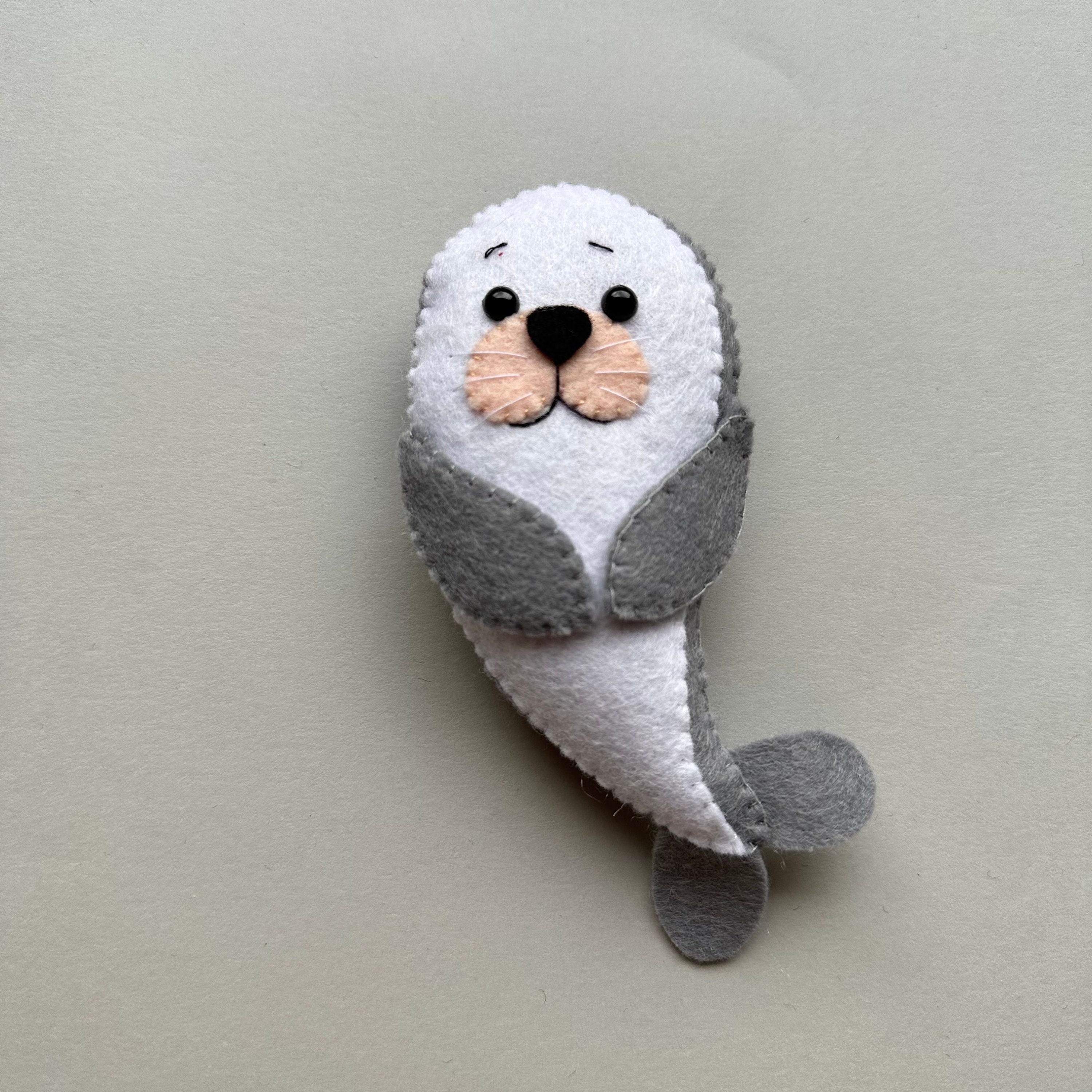 Walrus Pdf Pattern Under the Sea Felt Animals Plush Pattern Baby ...