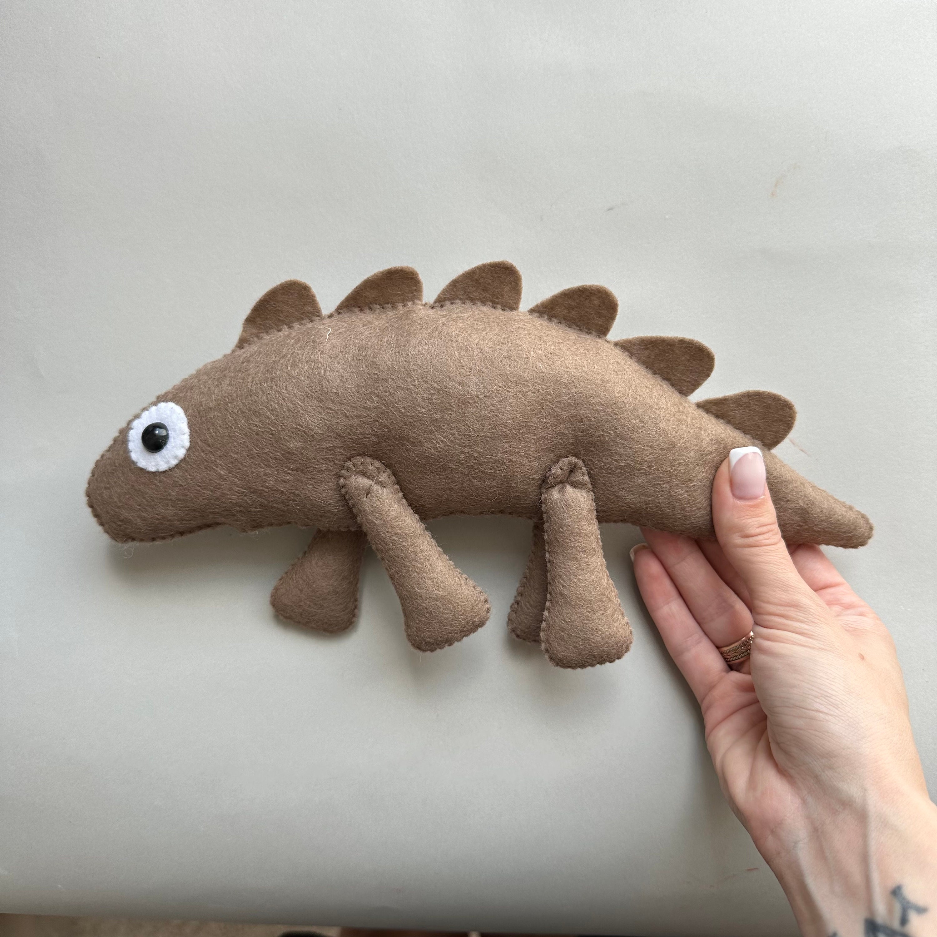 Lizard Plush Sewing Pattern Felt Animal Ornament Kawaii Plush - Etsy