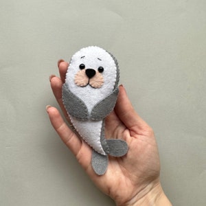 Walrus Pdf Pattern Under the Sea Felt Animals Plush Pattern Baby ...