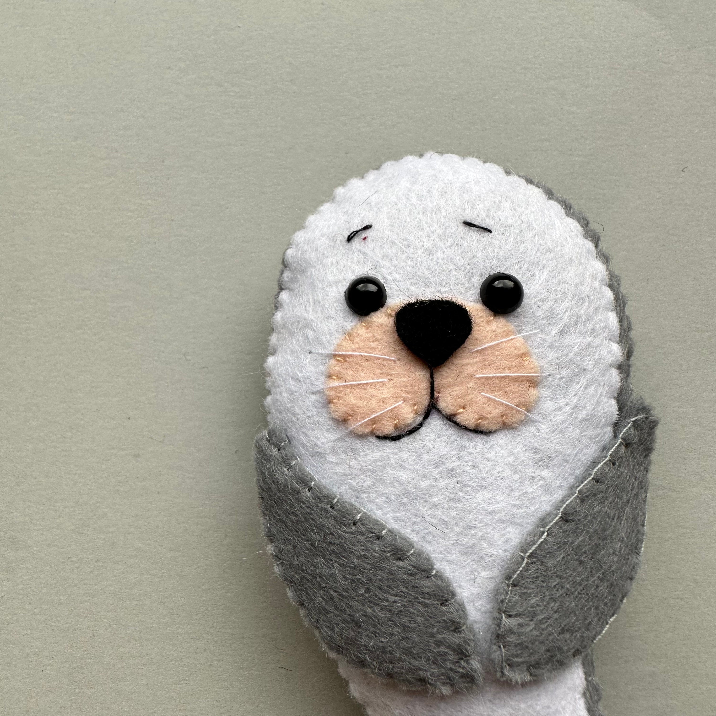 Walrus Pdf Pattern Under the Sea Felt Animals Plush Pattern Baby ...