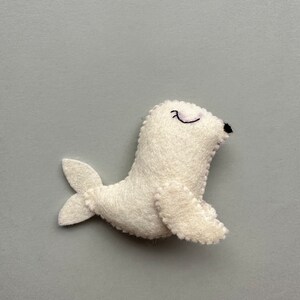 Seal Plush Pattern Felt Sewing Ornament Under the Sea Felt Animals ...