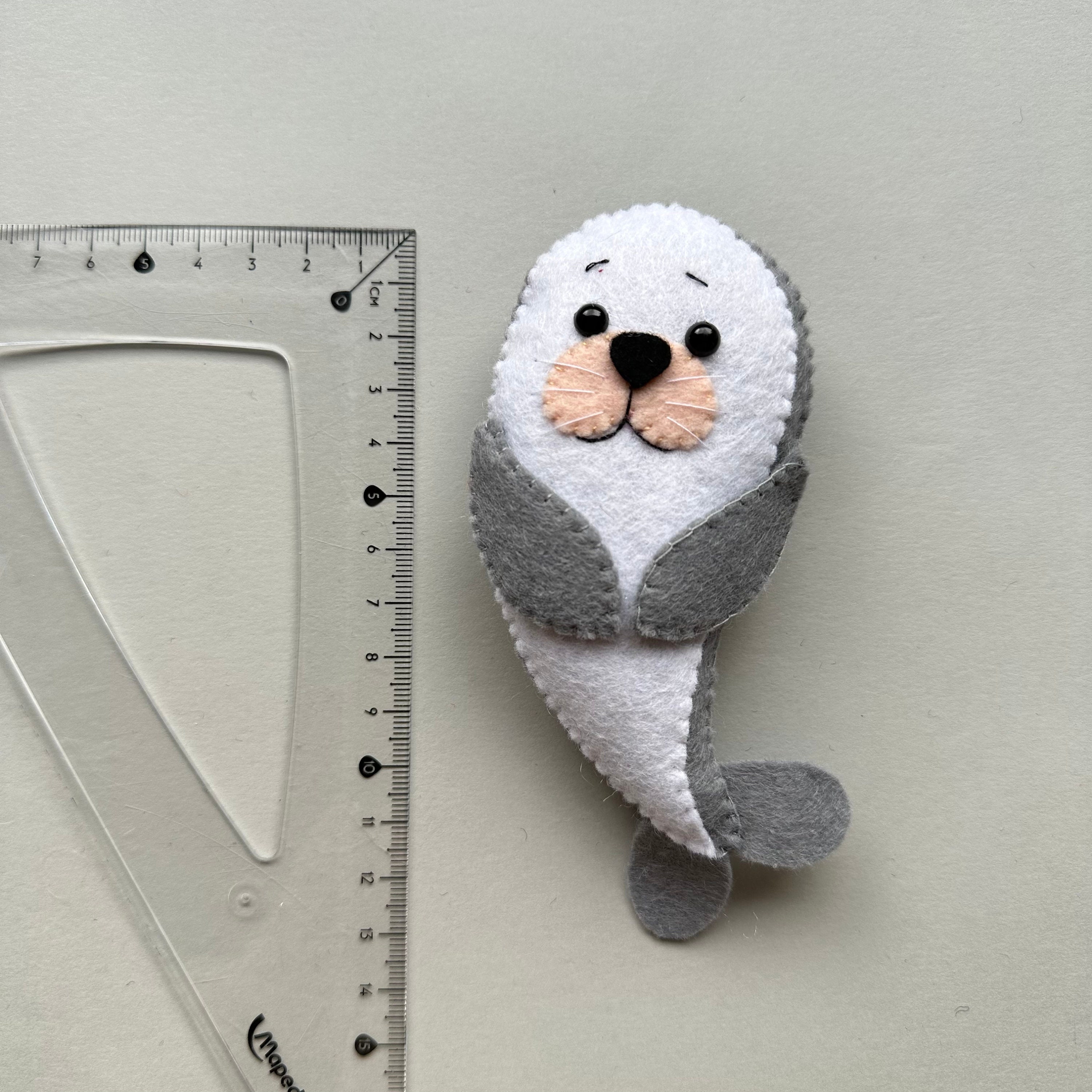 Walrus Pdf Pattern Under the Sea Felt Animals Plush Pattern Baby ...