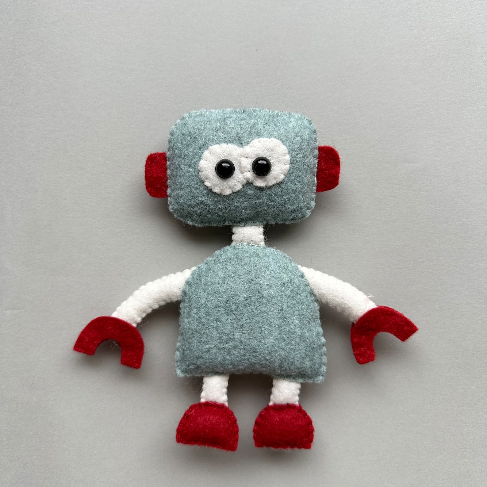 Robot Toy Felt Sewing Pdf Pattern How to Made Stuffed Toy Handmade ...