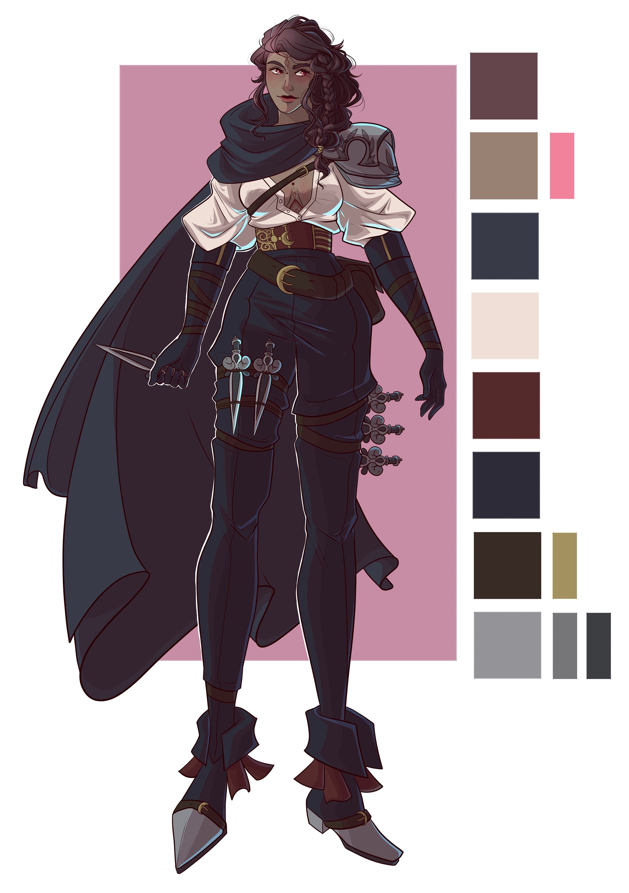 Custom Character Art | Personalized Dnd Character Sheet - Etsy