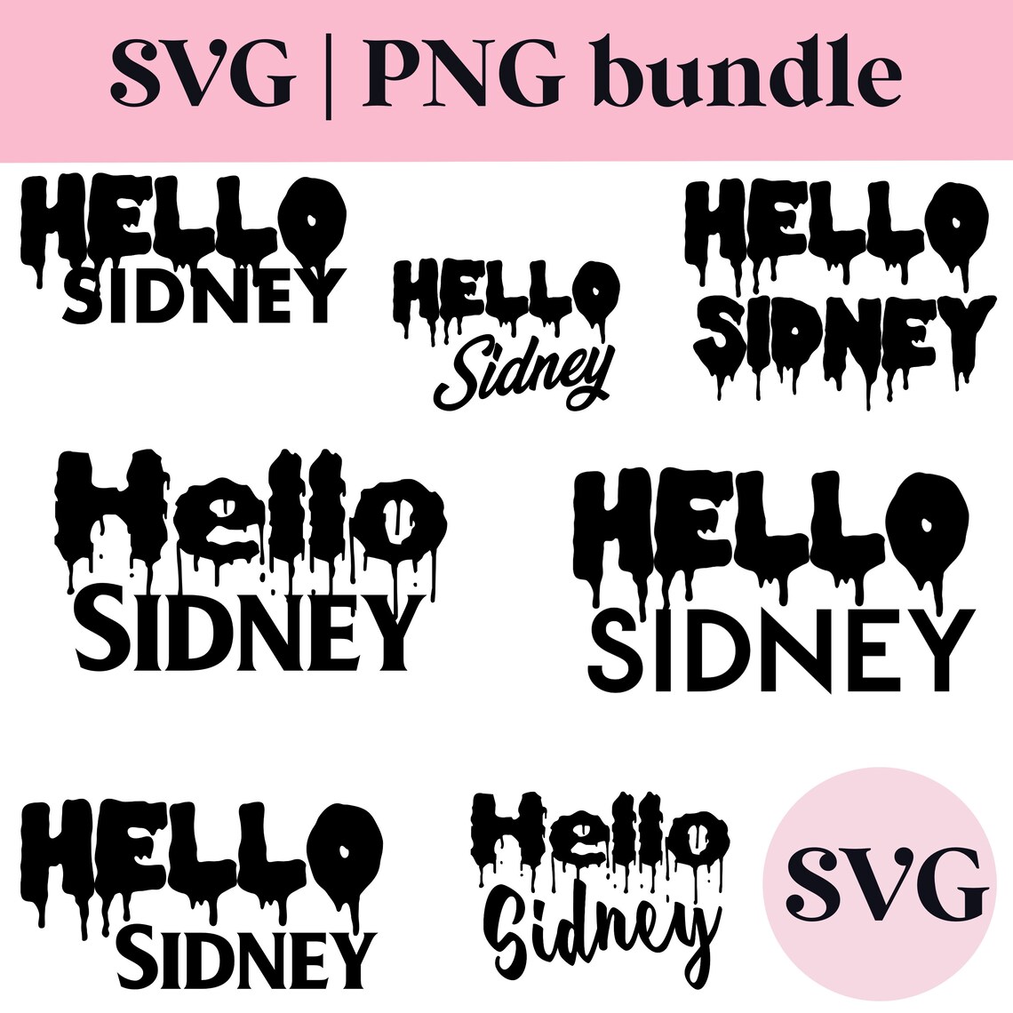 Scream HELLO SIDNEY Ghost Face Svg Png Bundle / Horror Vector - Etsy