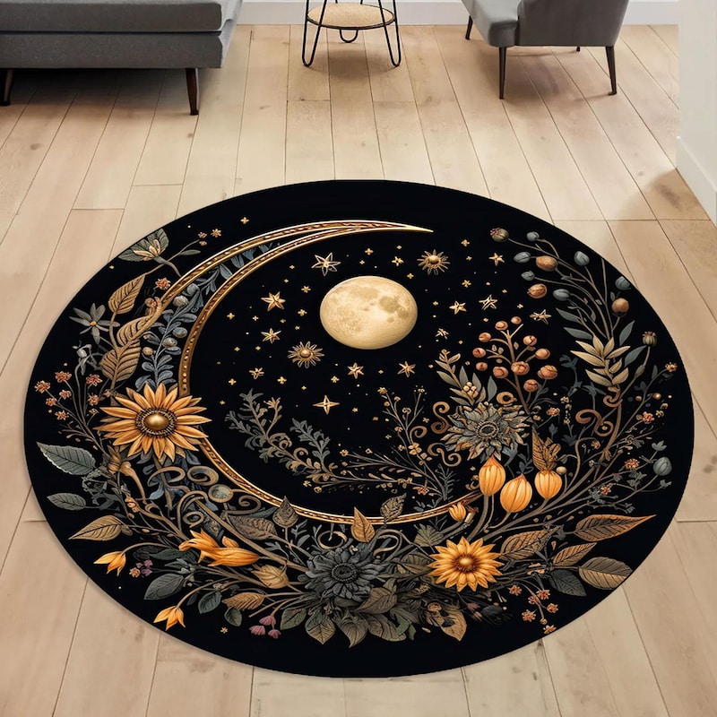 Mandala Bath Rug - Etsy