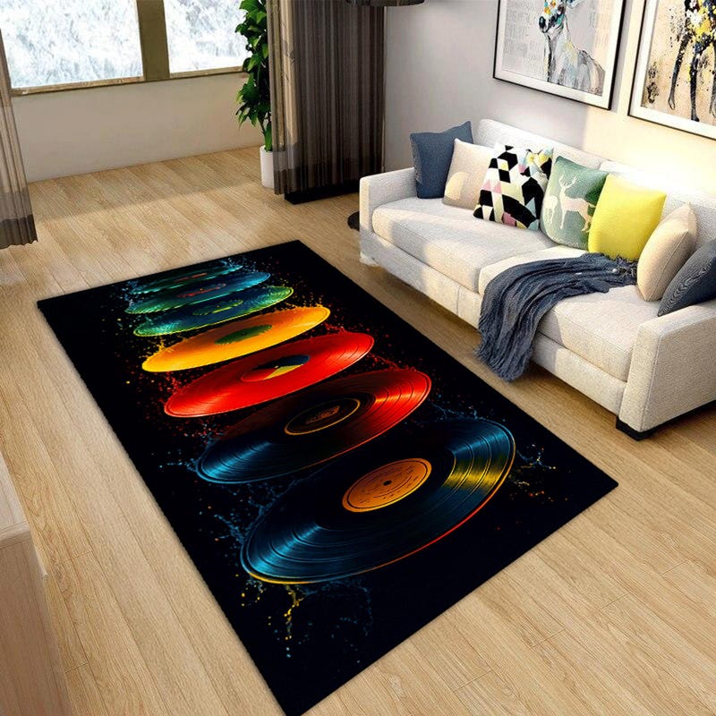 Vinyl Rug - Etsy