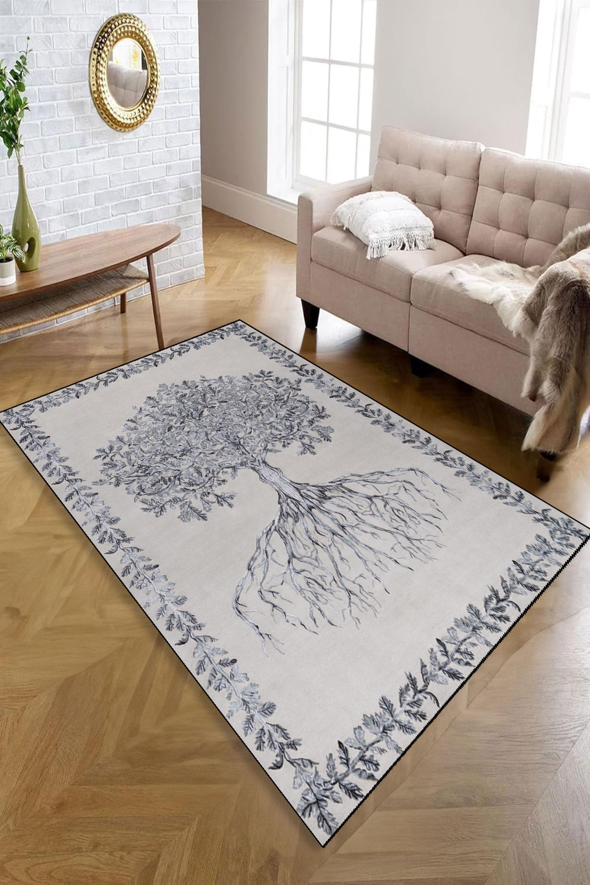 Tree of Life,tree of Life Rug,black and White Tree Rug, Tree of Life ...
