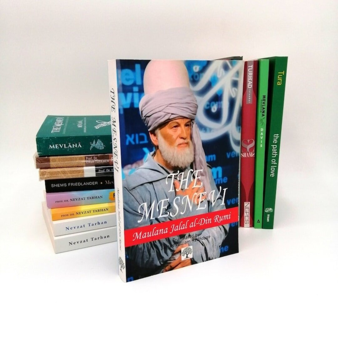 The Mesnevi, Maulana Jalaluddin Rumi Mevlana Masnavi, Islamic Sufi ...
