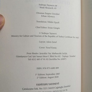 Ottoman Empire Unveiled, Erhan Afyoncu, Academic Researches, Turkish ...