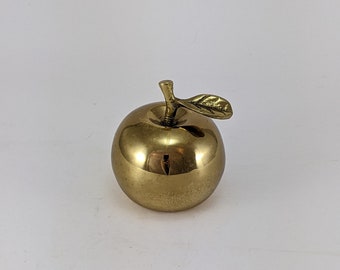 Vintage Brass Apple Box - Etsy