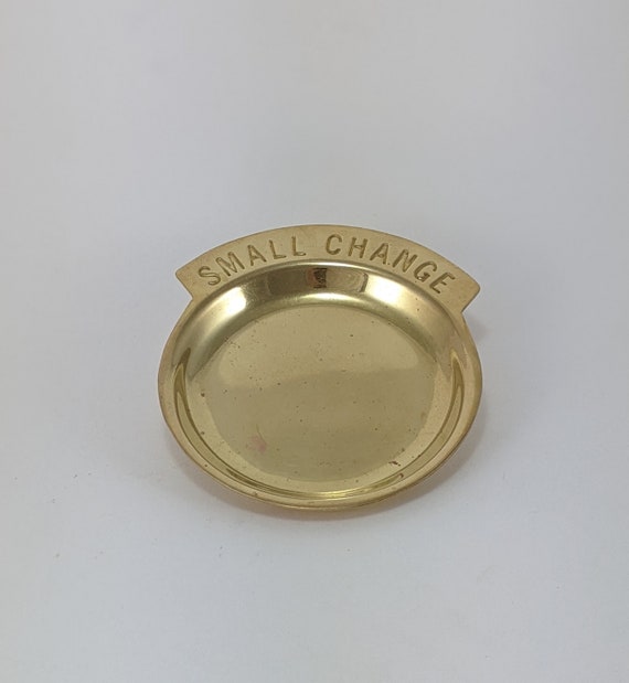 Vintage brass small change - Gem