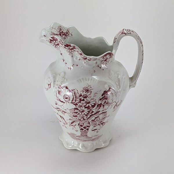 Transferware Pitcher - Etsy