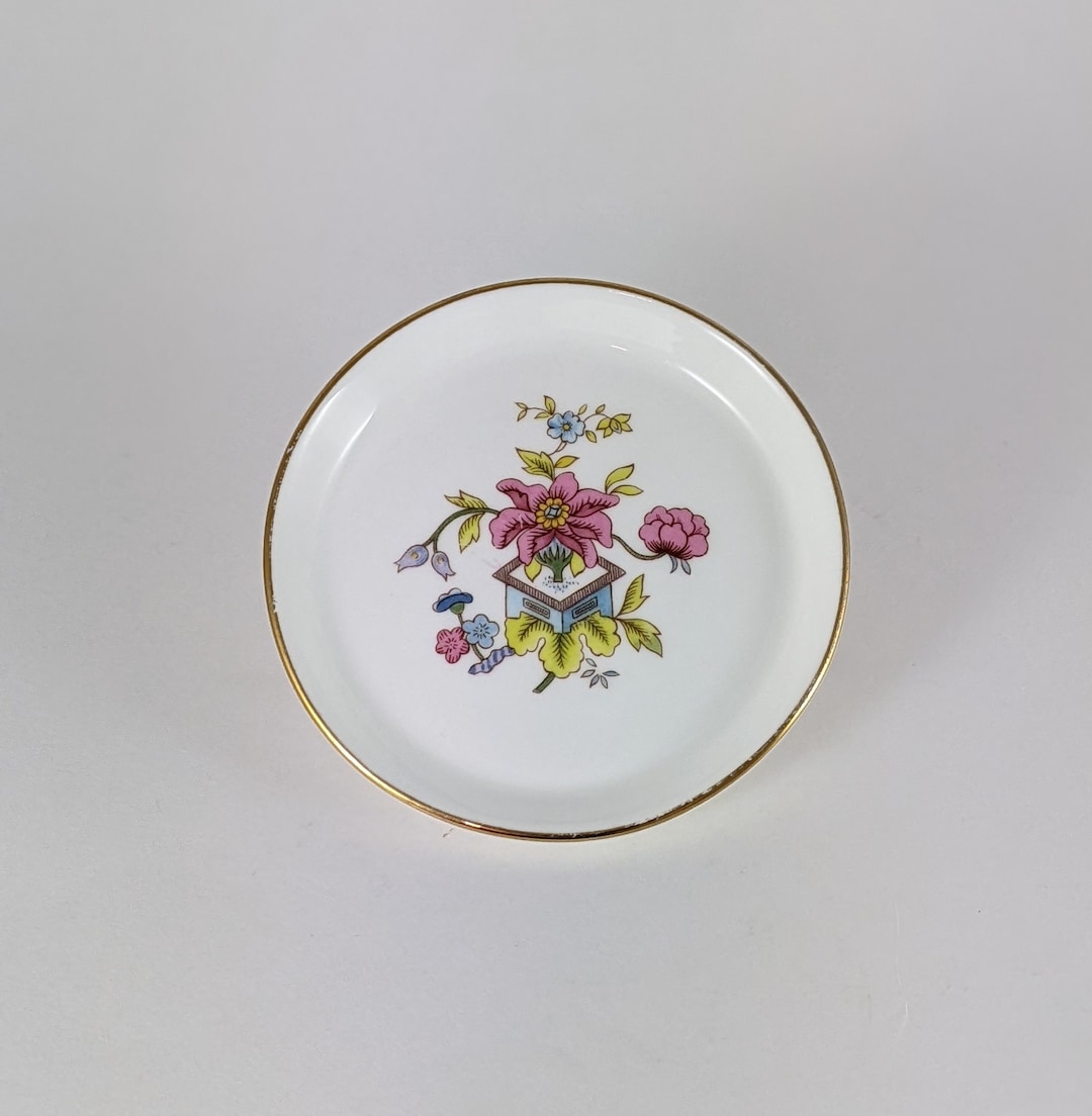 Vintage Aristocrat Handmade Bone China Small Dish - Etsy