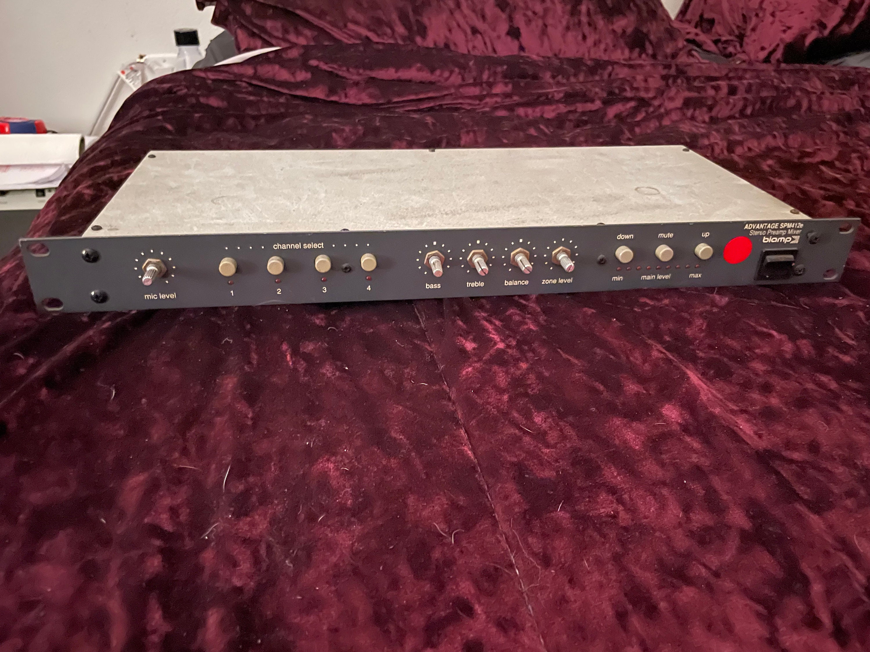 Biamp Advantage Spm412e Stereo Preamp Mixer - Etsy Biamp Advantage Spm412e Stereo Preamp Mixer - Etsy