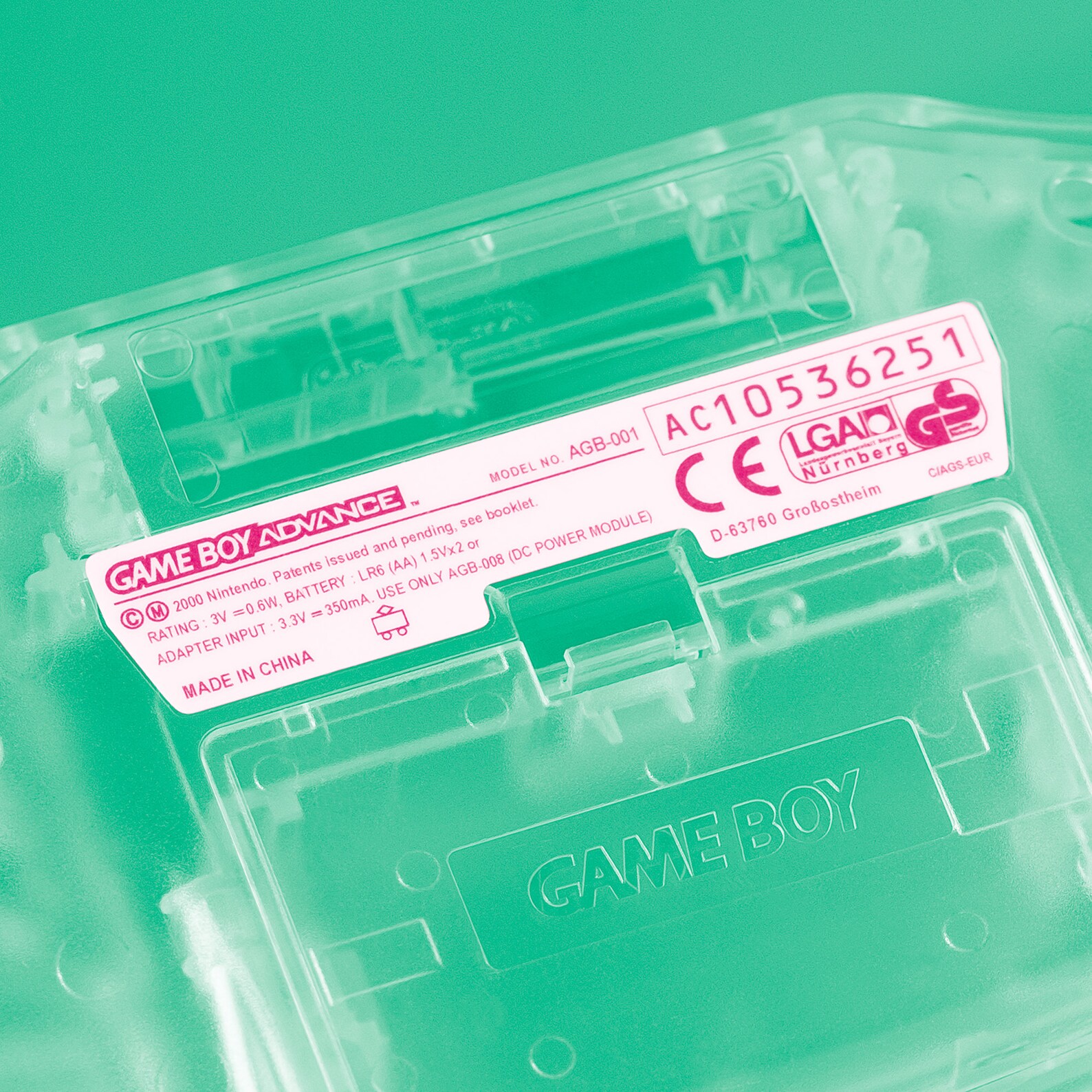 Label: Gameboy Advance / GBA Alternative Colors replacement Label - Etsy