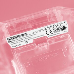 Label: Gameboy Advance / GBA Alternative Colors replacement Label - Etsy