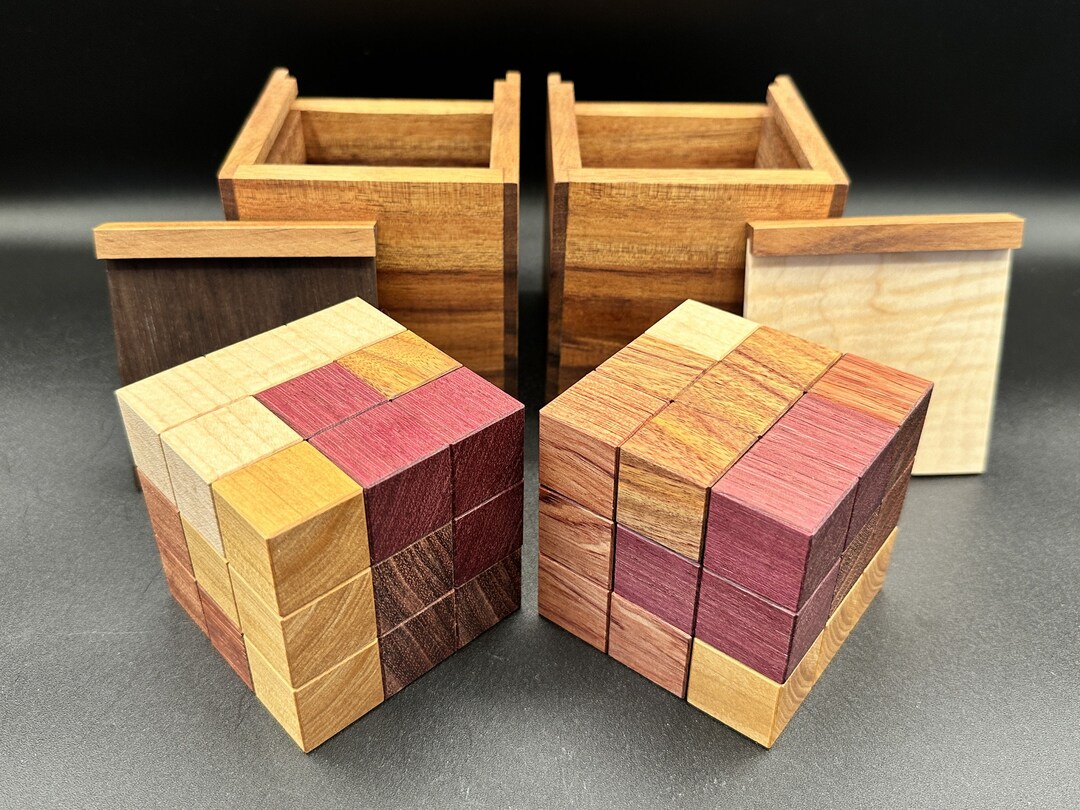 Half-hour Stewart Coffin 29 Wood Puzzle - Etsy