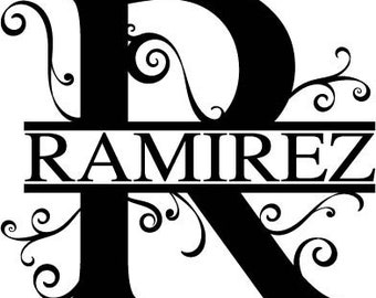 HARRIS Monogram Digital Download SVG File for CNC, Laser and Other ...