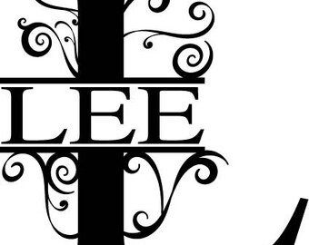 JACKSON Monogram Digital Download SVG File for CNC Laser | Etsy