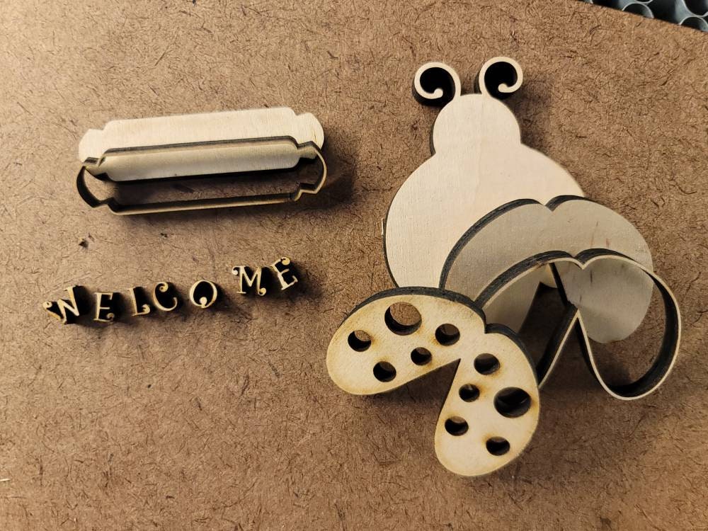 6 Layer Ladybug File Multilayer SVG Vector for Laser Cutters, Cnc ...