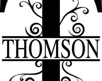 HARRIS Monogram Digital Download SVG File for CNC, Laser and Other ...