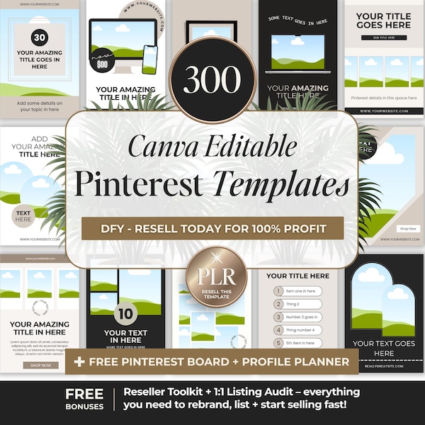 Products Templates Pin - Etsy UK