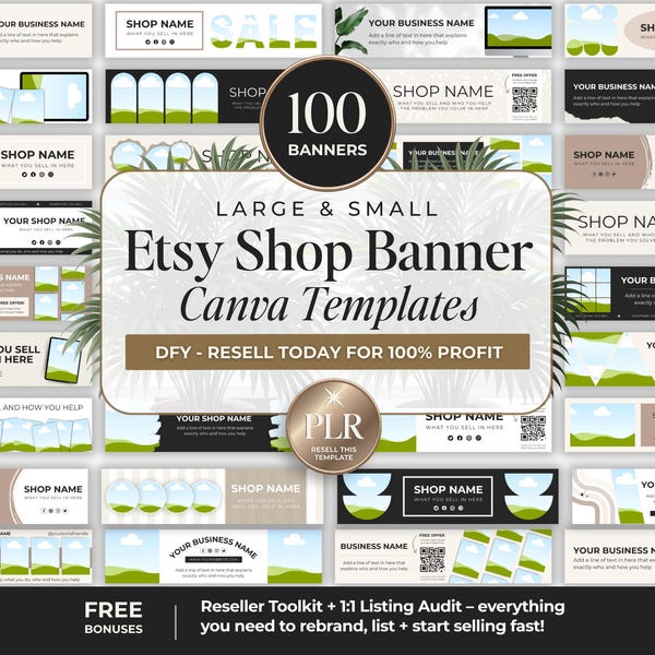 Etsy Sellers Banners - Etsy