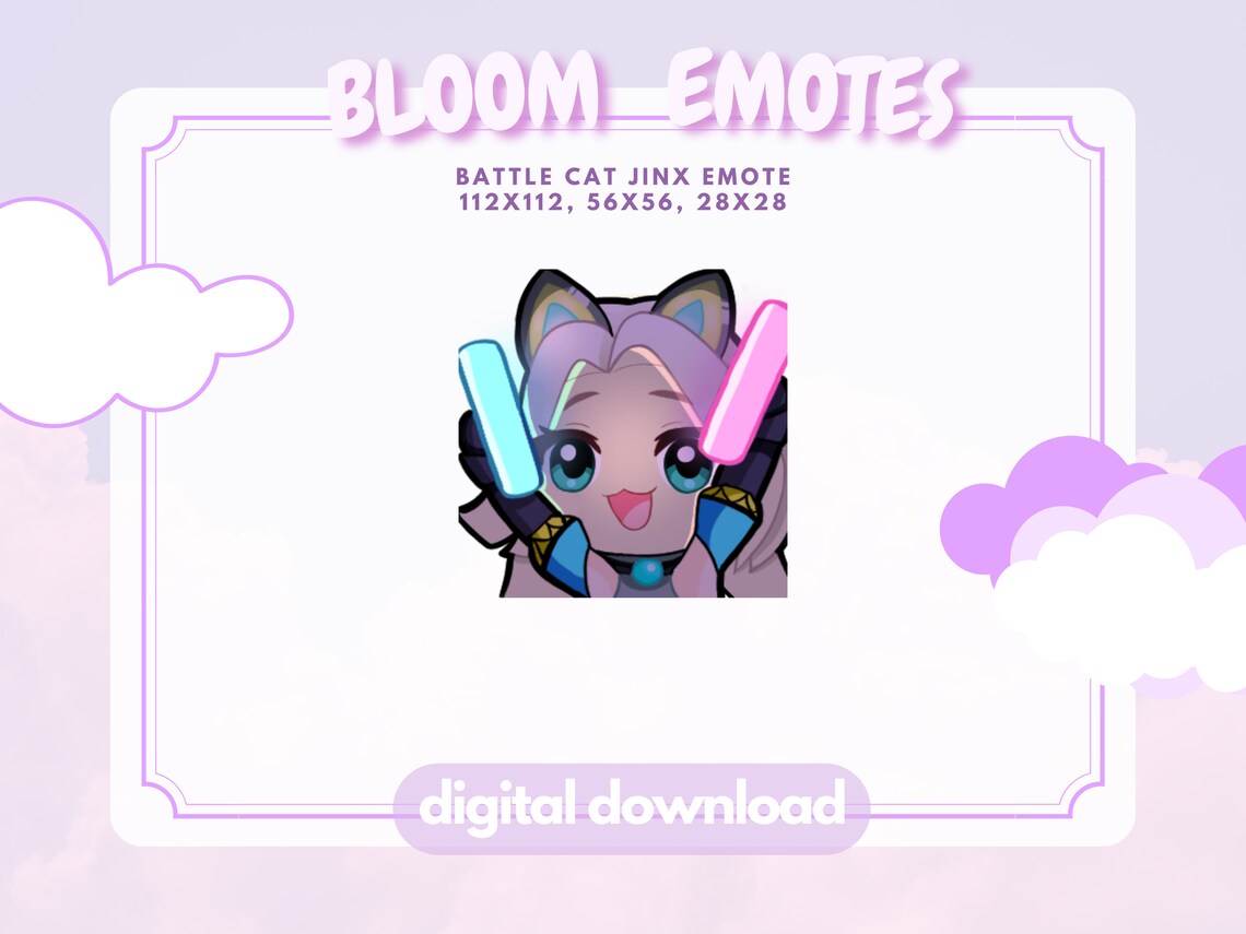 Gesto Jinx de gato de batalla / Gesto Jinx / Gesto de alegría - Etsy México