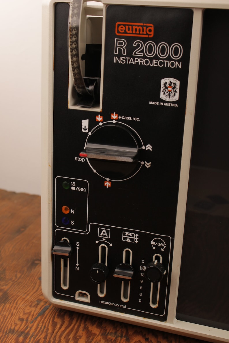 Eumig R2000 Instaprojection Super 8 & 8mm Projector - Etsy
