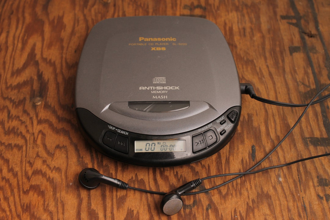 Panasonic SL-S220 Portable CD Player With Anti-shock Memory - Etsy