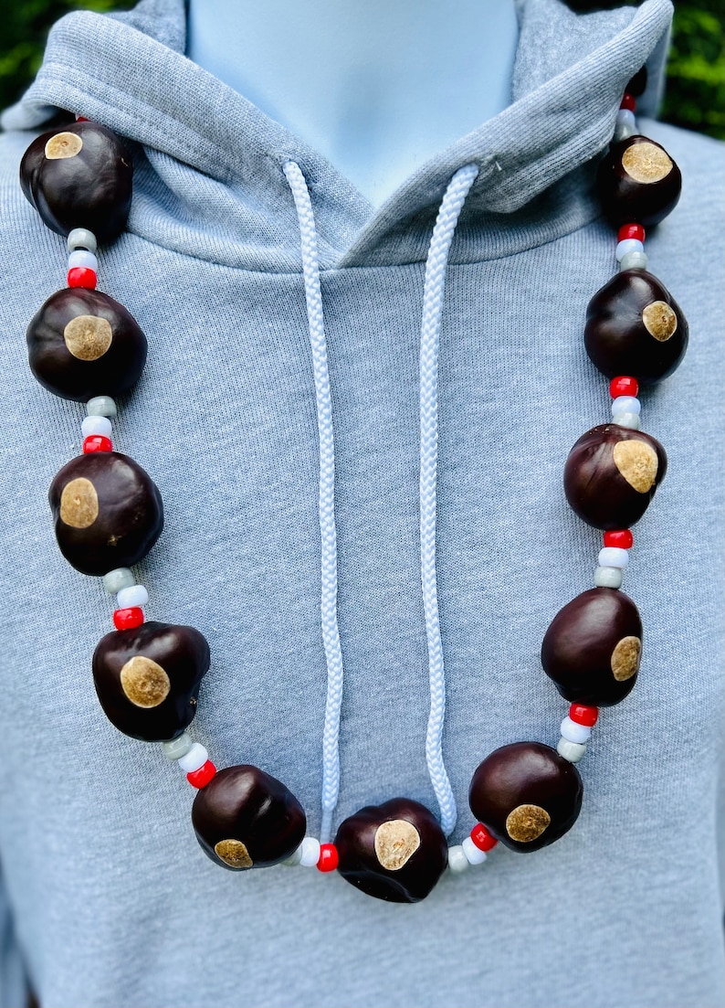 Classic Ohio State Buckeye Necklace - 80’s, 90’s, 00’s - 16-18 High ...