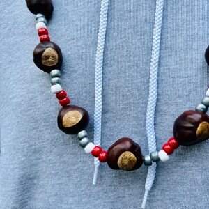 Ohio State Buckeye Necklace - Double Bead Pattern! 14 High Quality Ohio ...