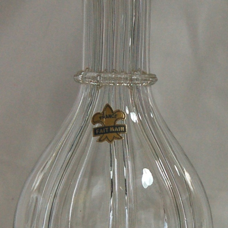 Hand Blown Decanter - Etsy