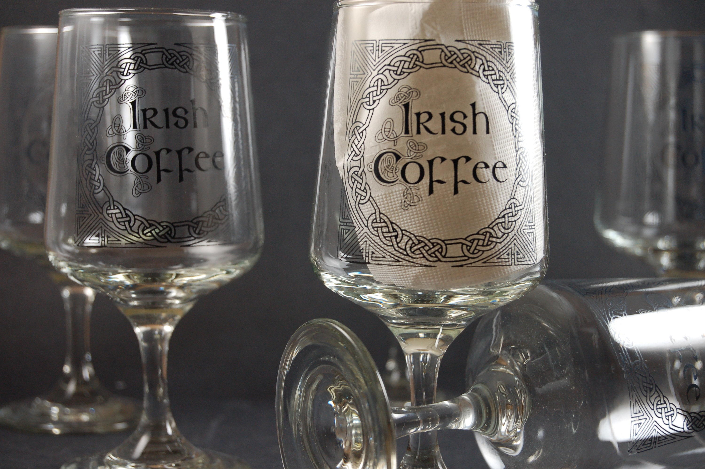 Irish Coffee Glasses Set of 6 - Etsy